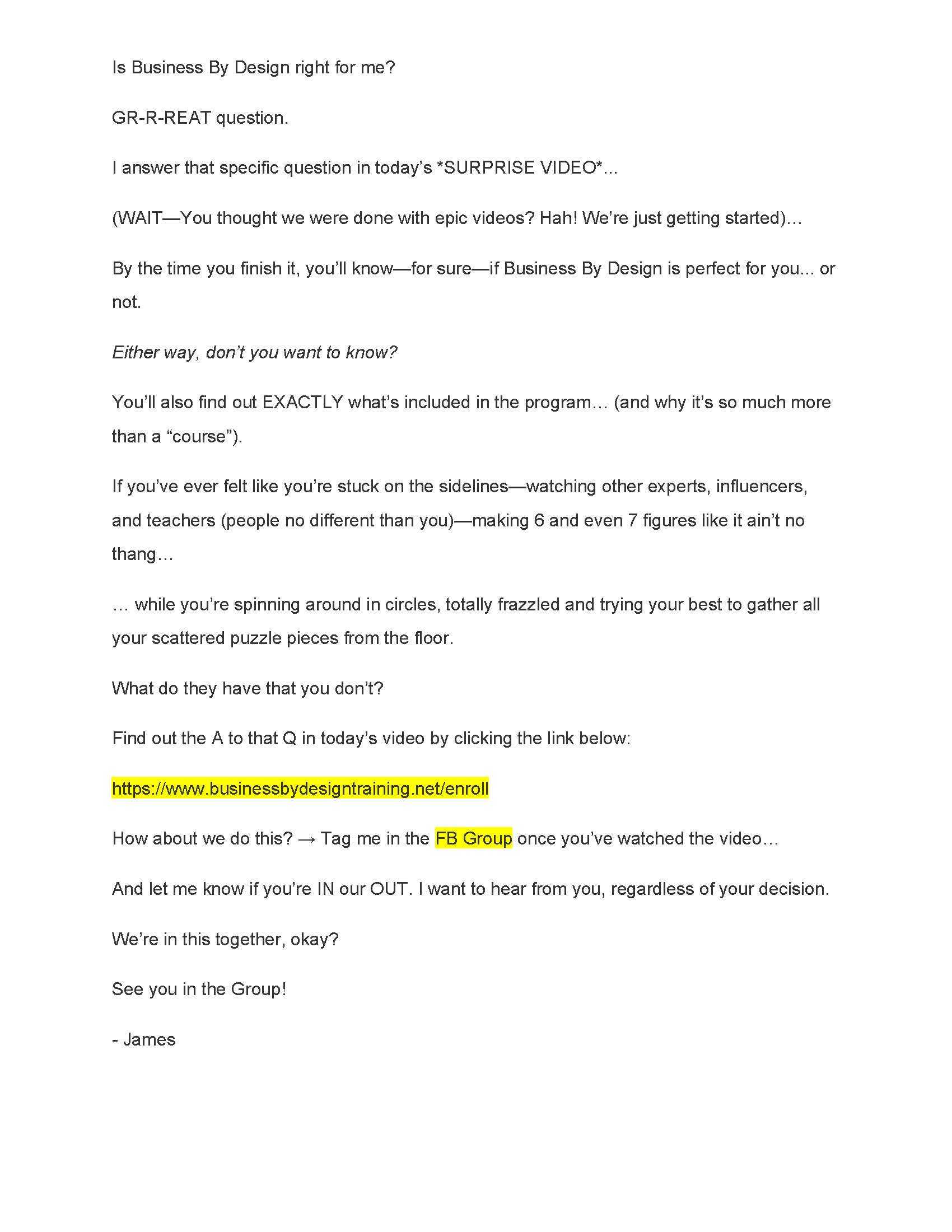 The PERFECT Email | Process Street