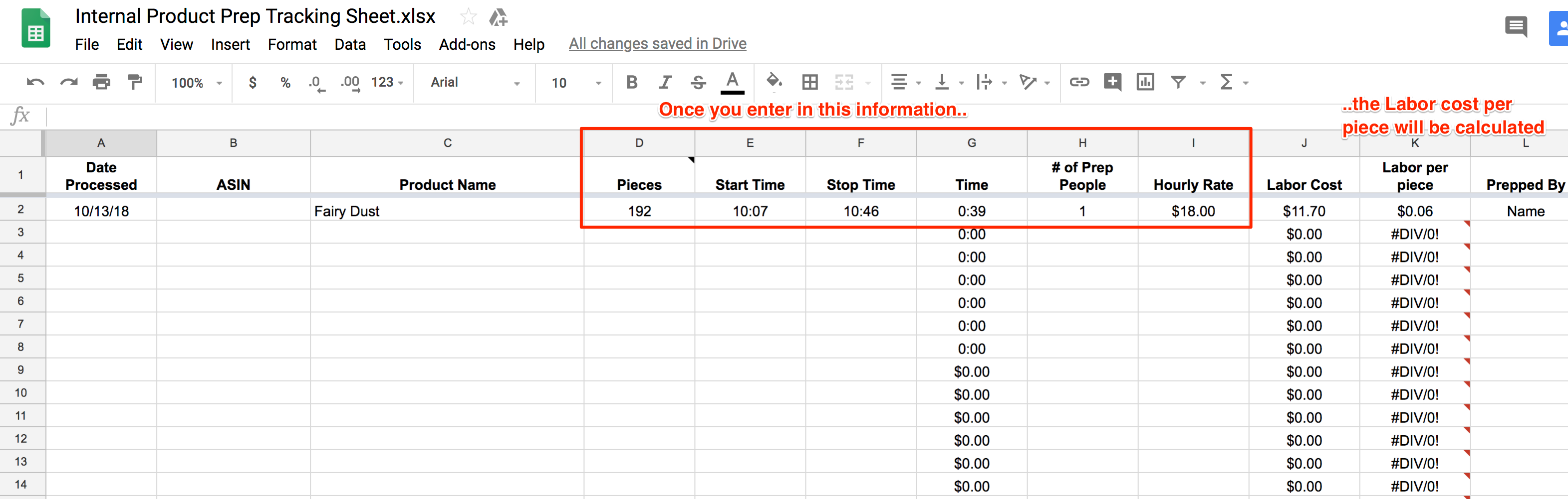 PRODUCT PREP: Reconcile Inbound/Outbound Shipping Process | Process Street