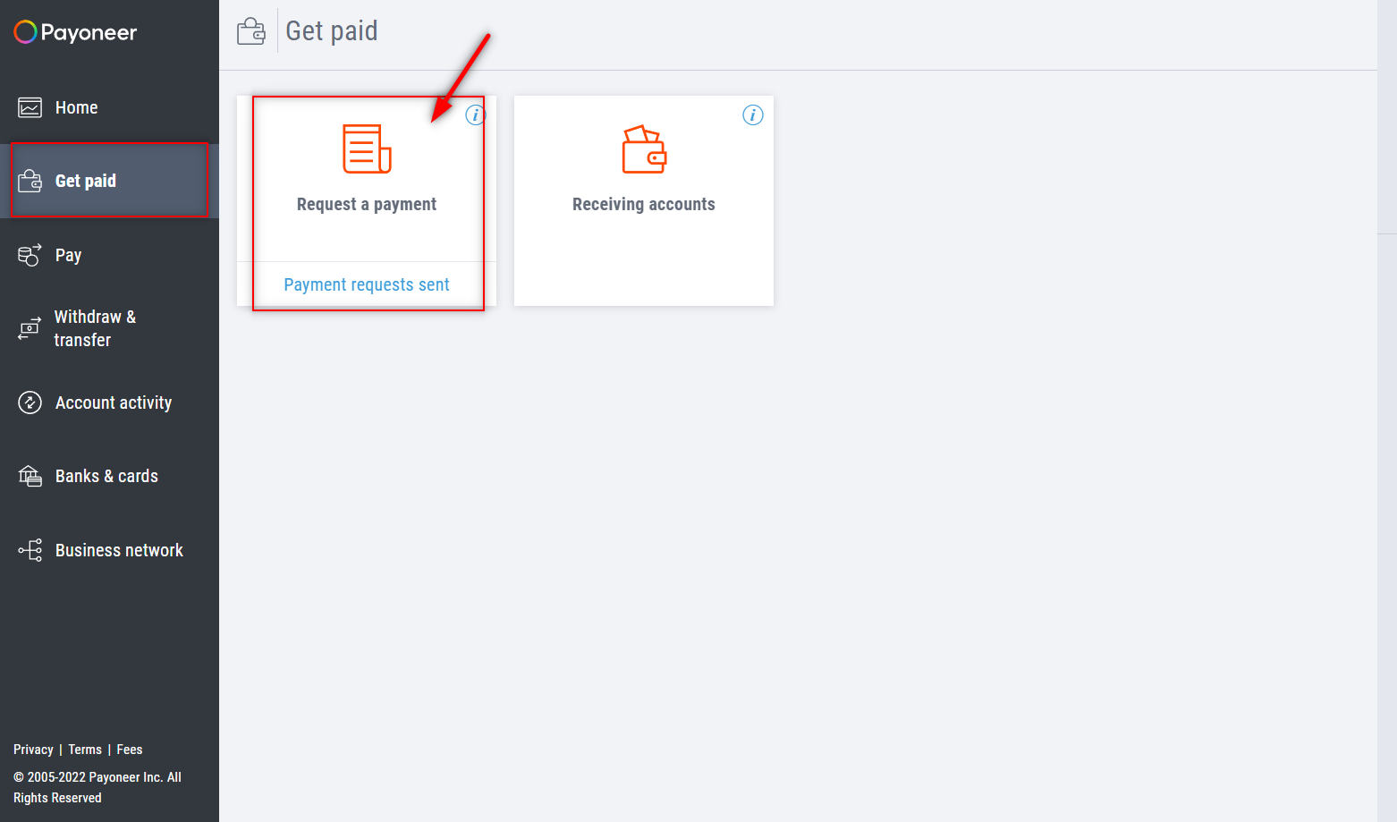 Enable request payment feature Workflow | Process Street