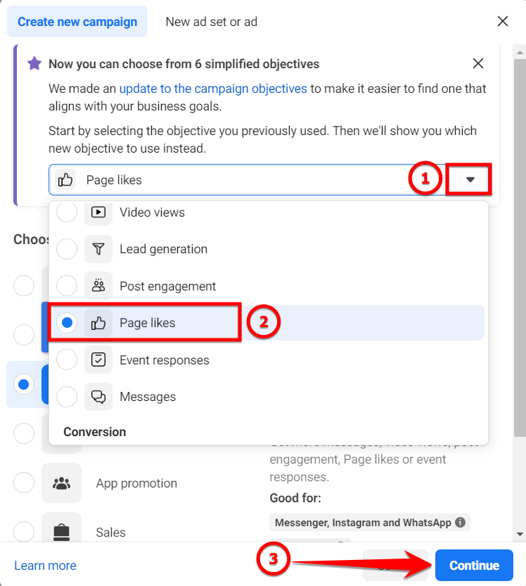 Traffic: Step 9 – How to Launch a Page Like Campaign on Facebook Fan ...