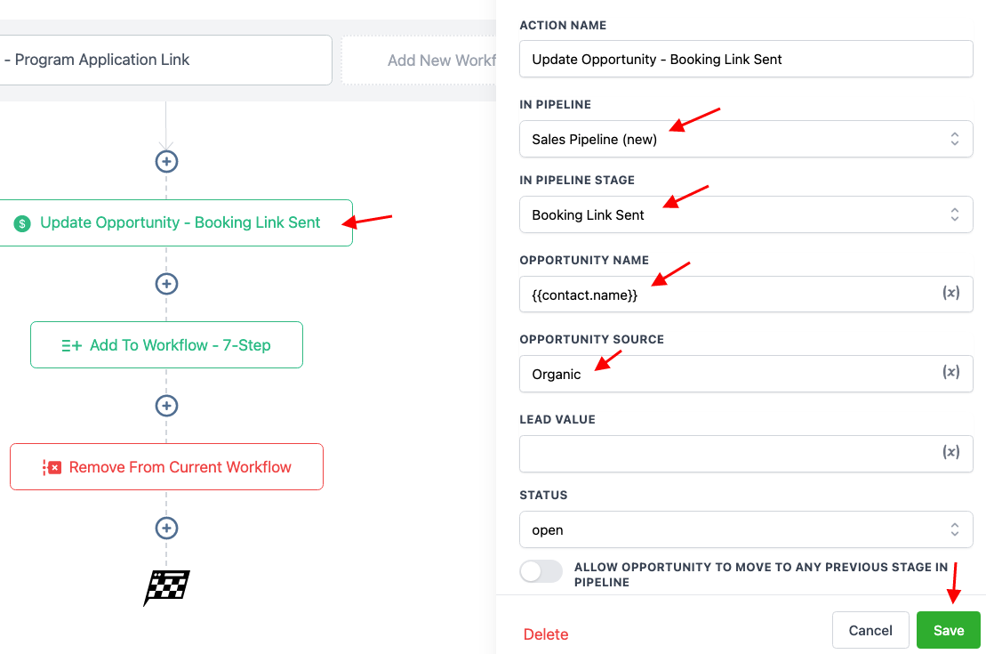 Build 1. Booking Workflows Checklists | Process Street