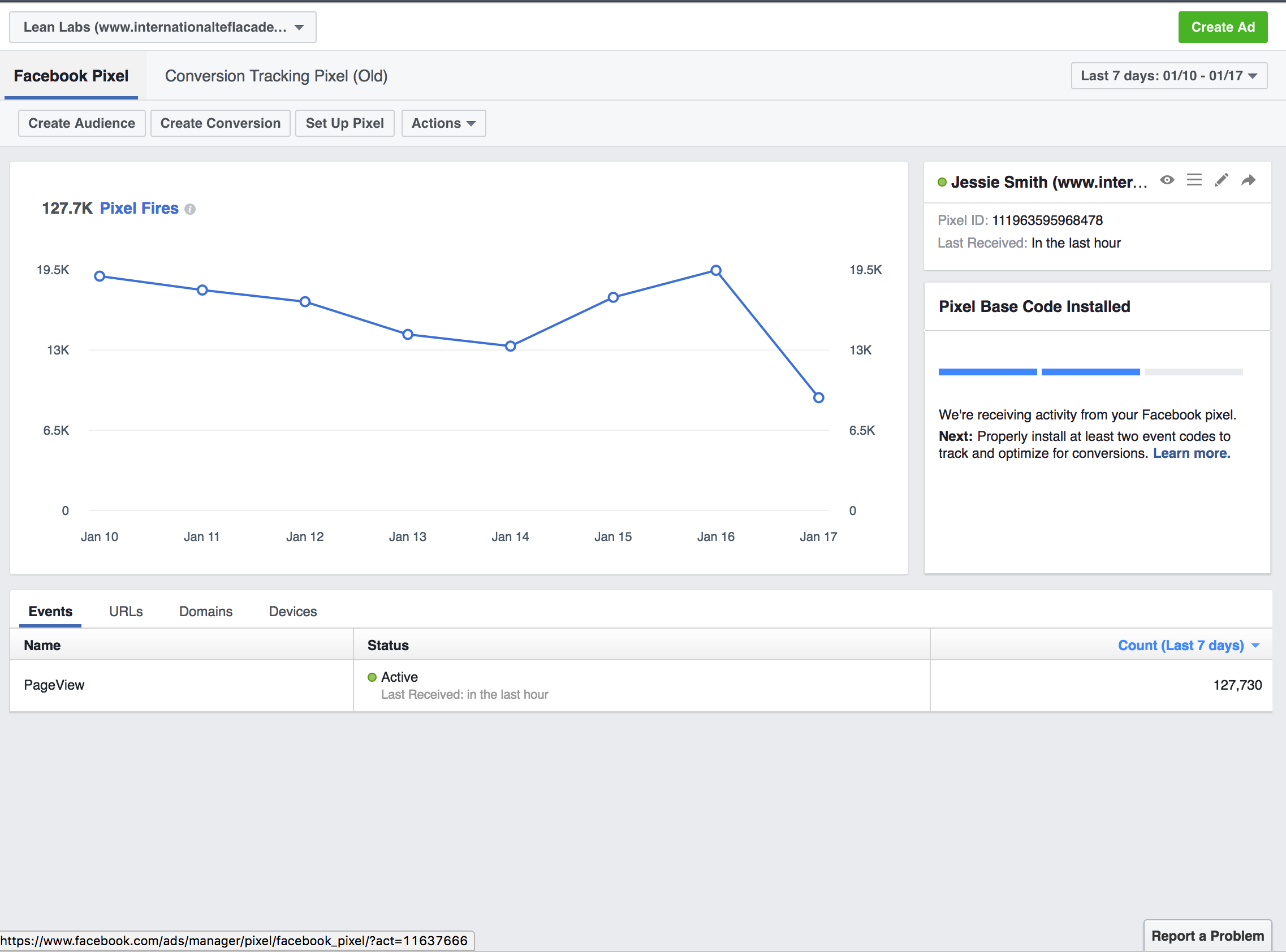 FB & Insta Pixel Install | Process Street
