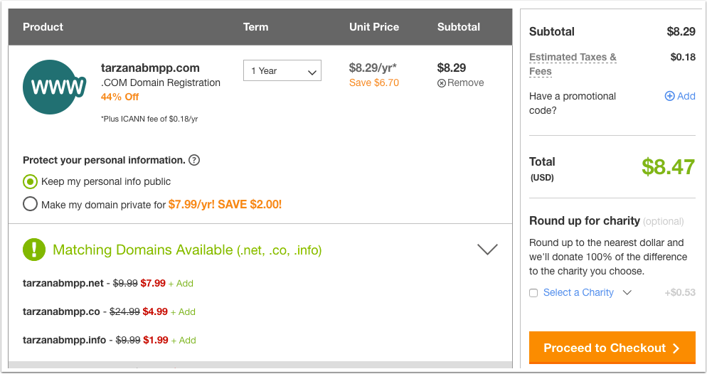 New Domain Registration | Process Street
