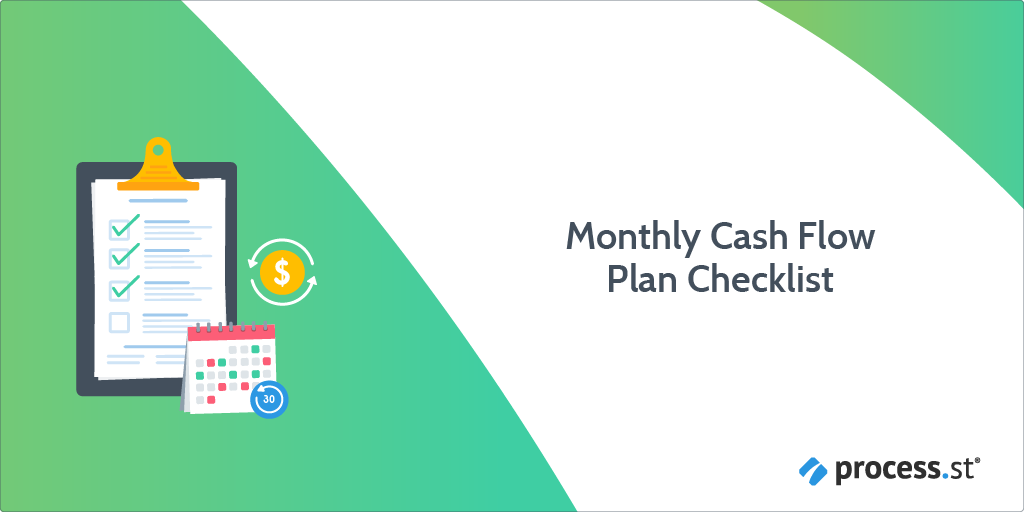 Monthly Cash Flow Plan Checklist Process Street