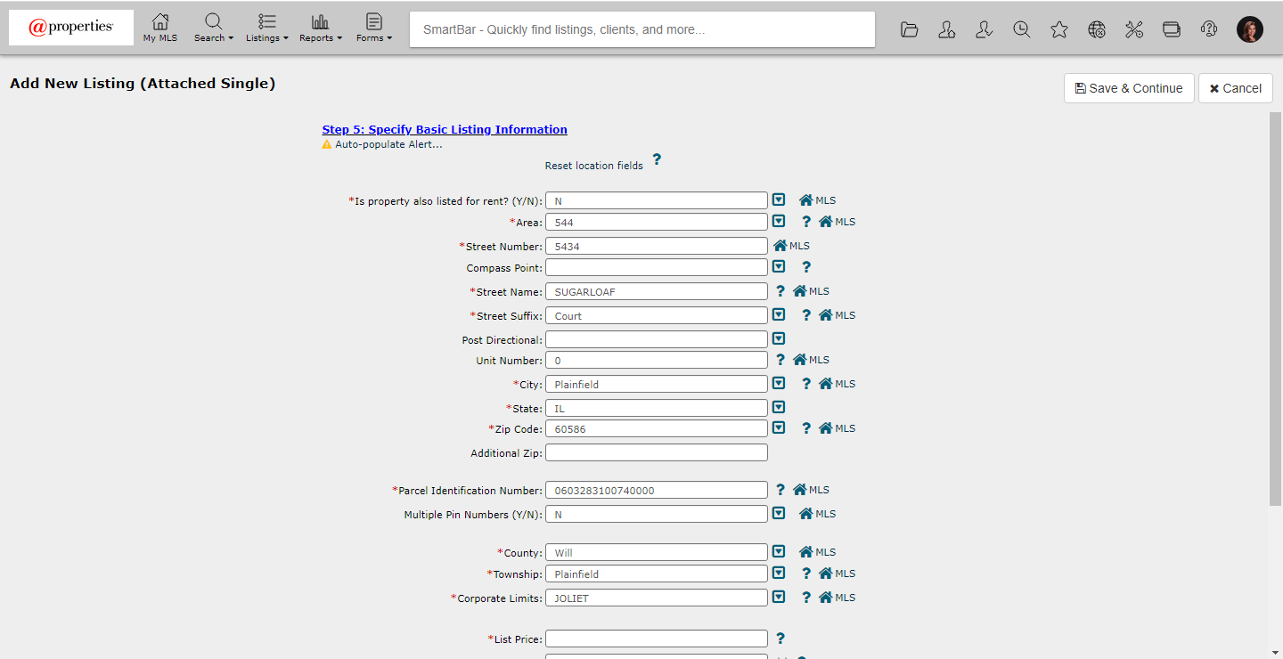 ConnectMLS – Enter a New Listing | Process Street