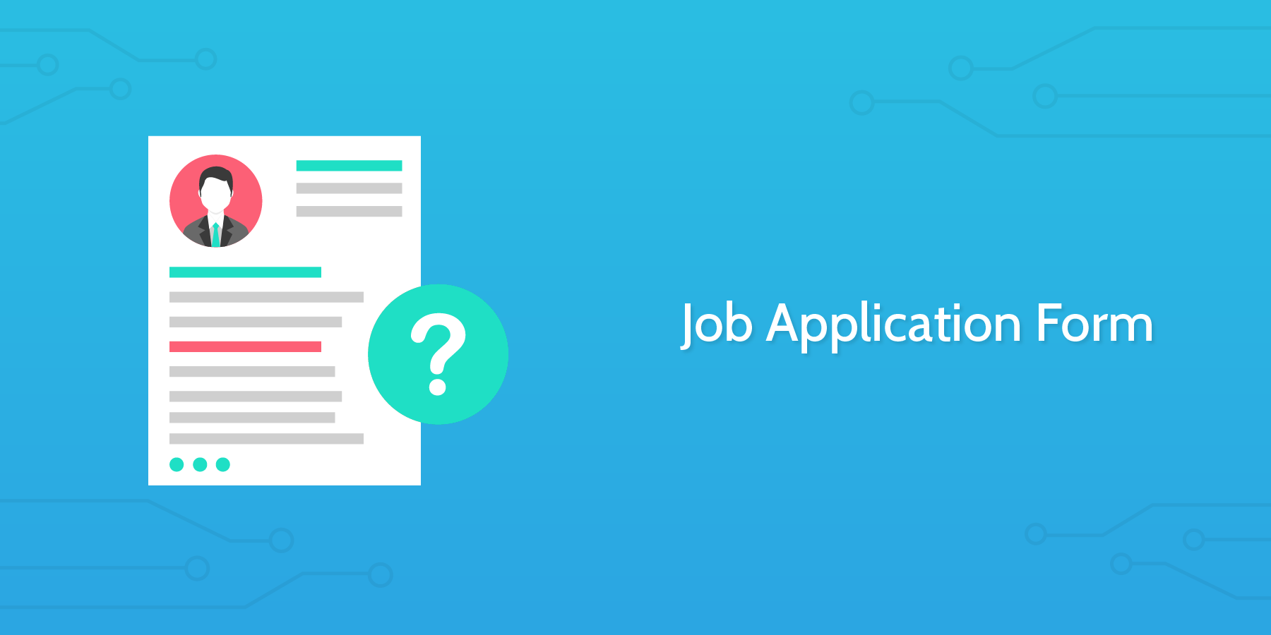 Job Application Form Process Street
