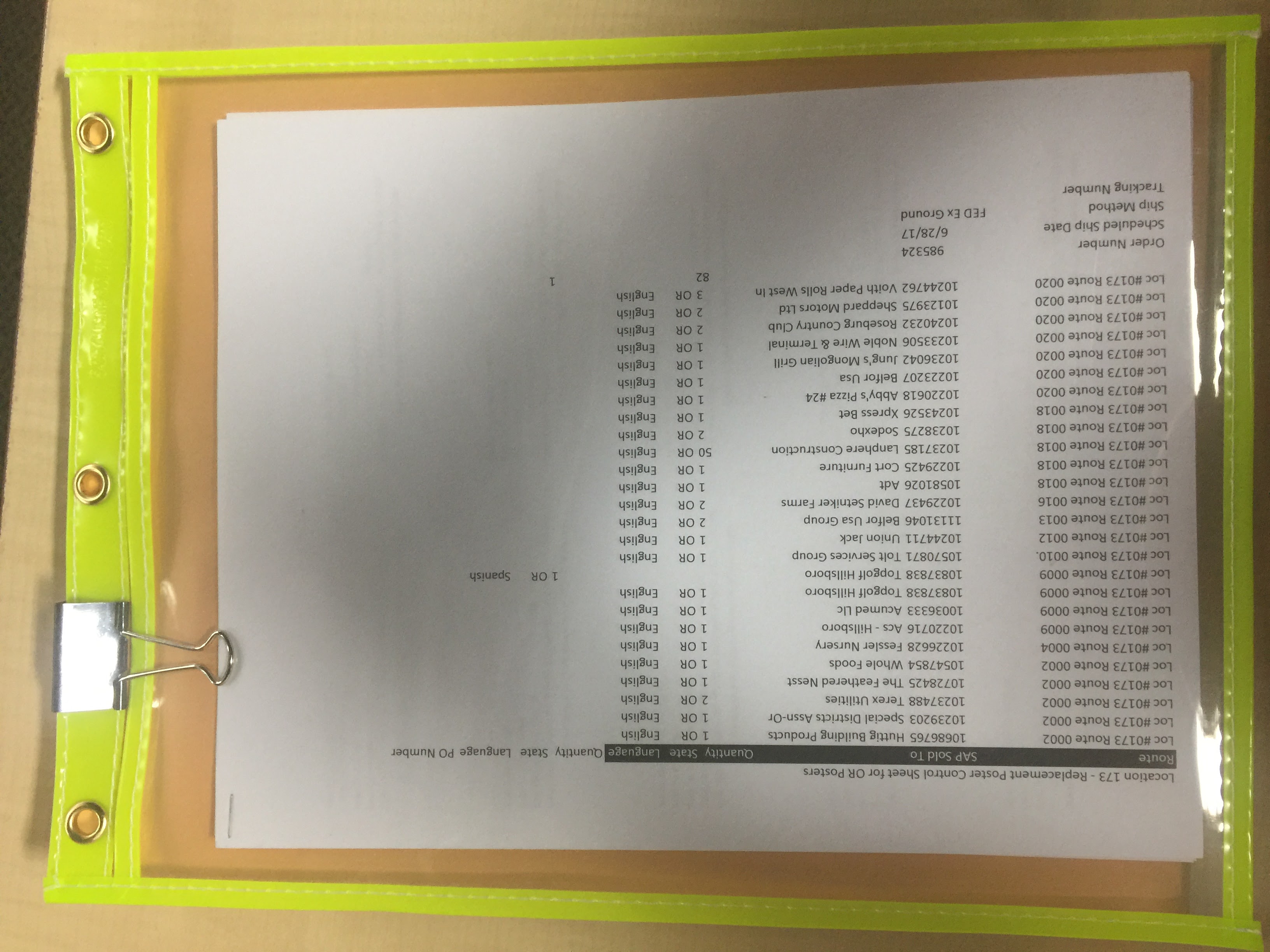 Cintas Replacement A File Import and Production Packet Preparation ...