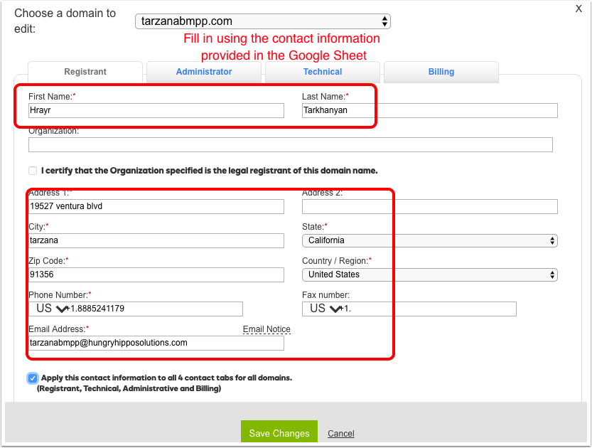 New Domain Registration | Process Street