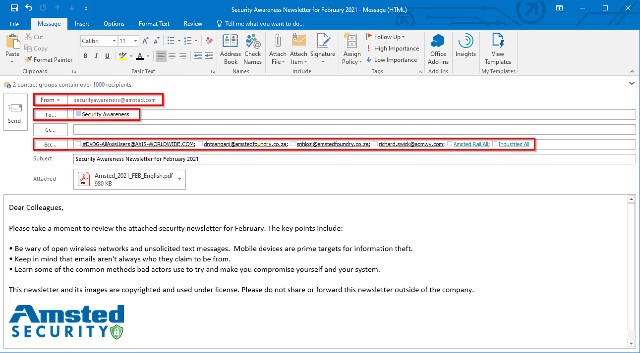 Monthly Security Newsletter | Process Street