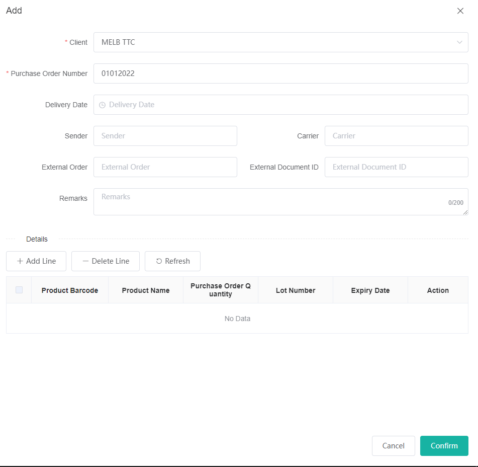 Receiving (Copy) | Process Street